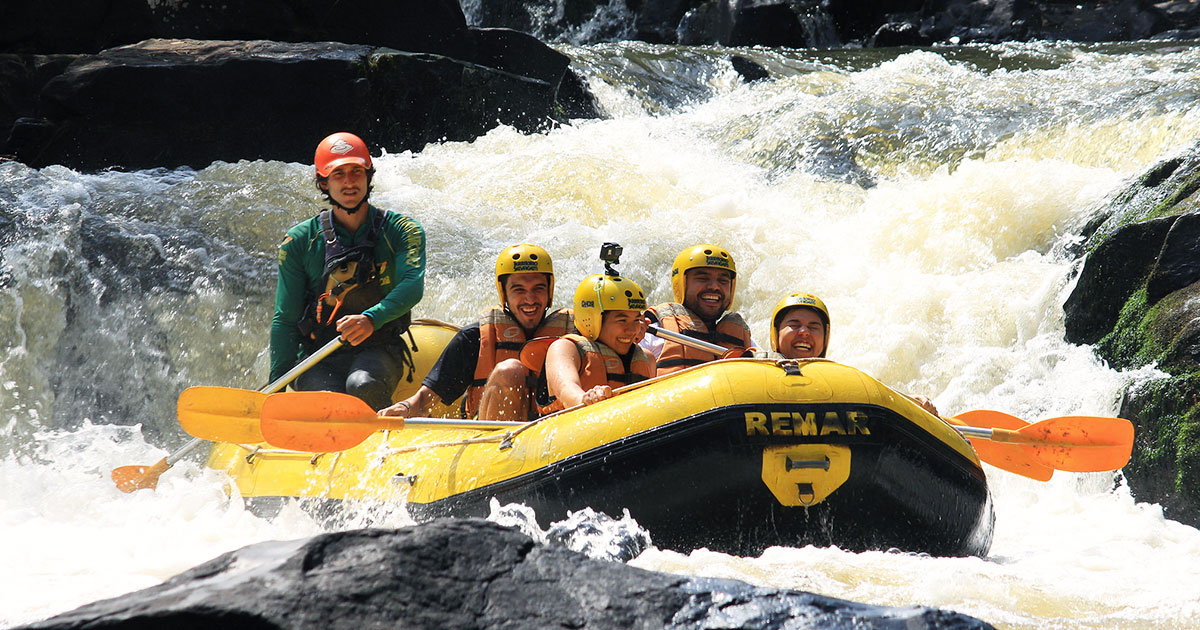 Rafting em Brotas com a Território Selvagem Canoar - ckturistando